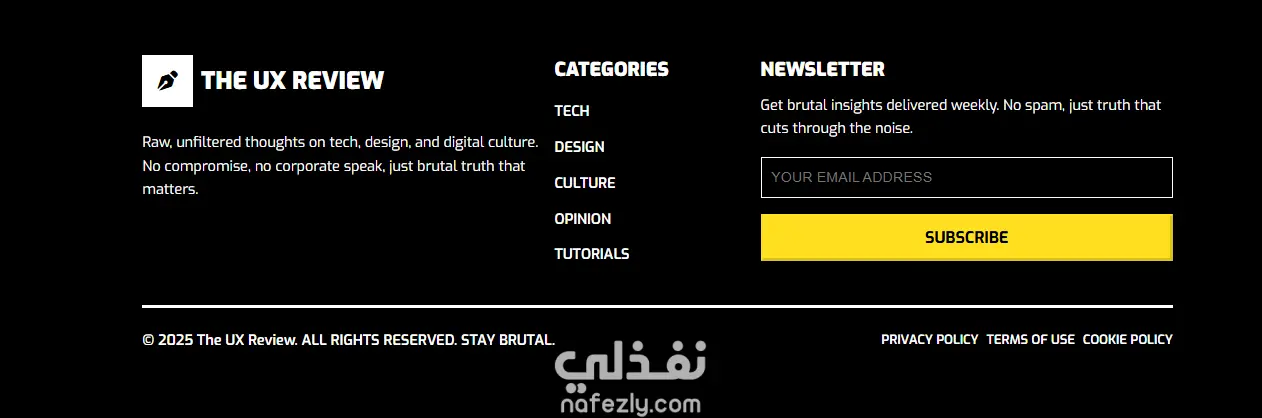 The UX Review | نفذلي