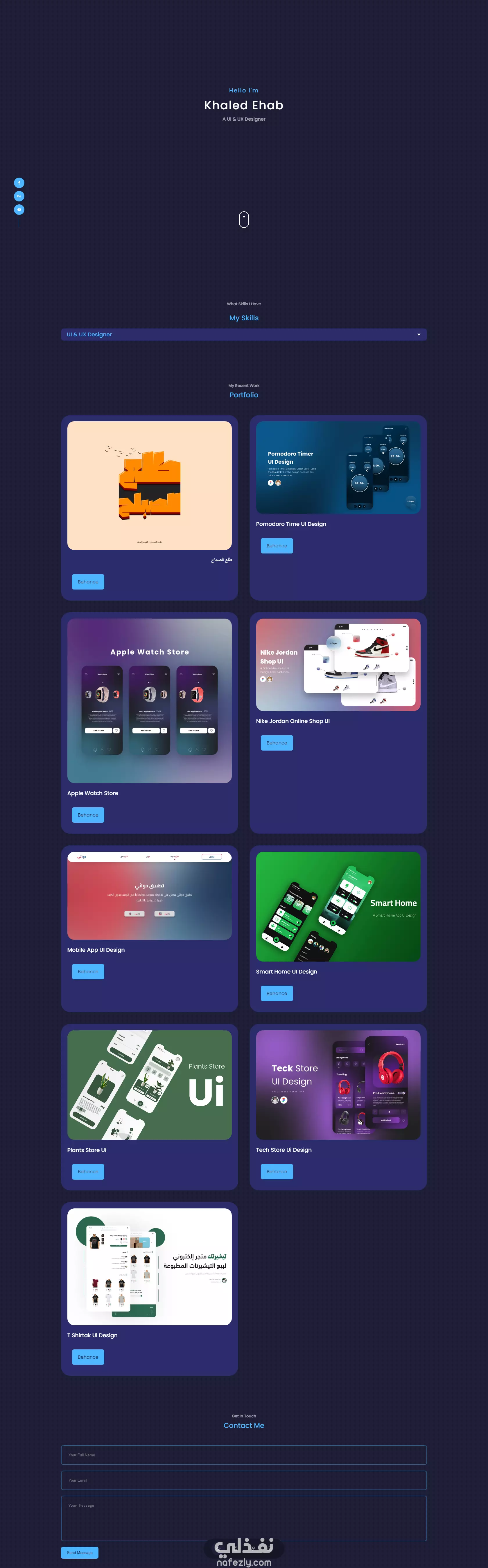 Khaled Ehab Portfolio | نفذلي